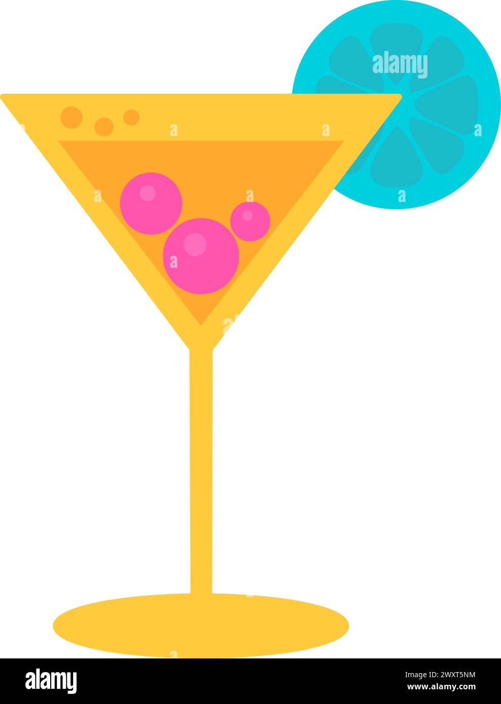 Tall glass filled cool Stock Vector Images - Alamy