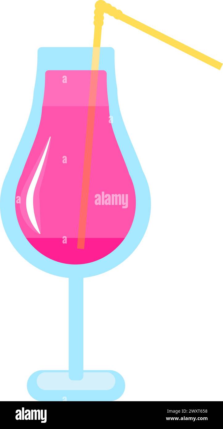 Glass stand cocktail on Stock Vector Images - Alamy