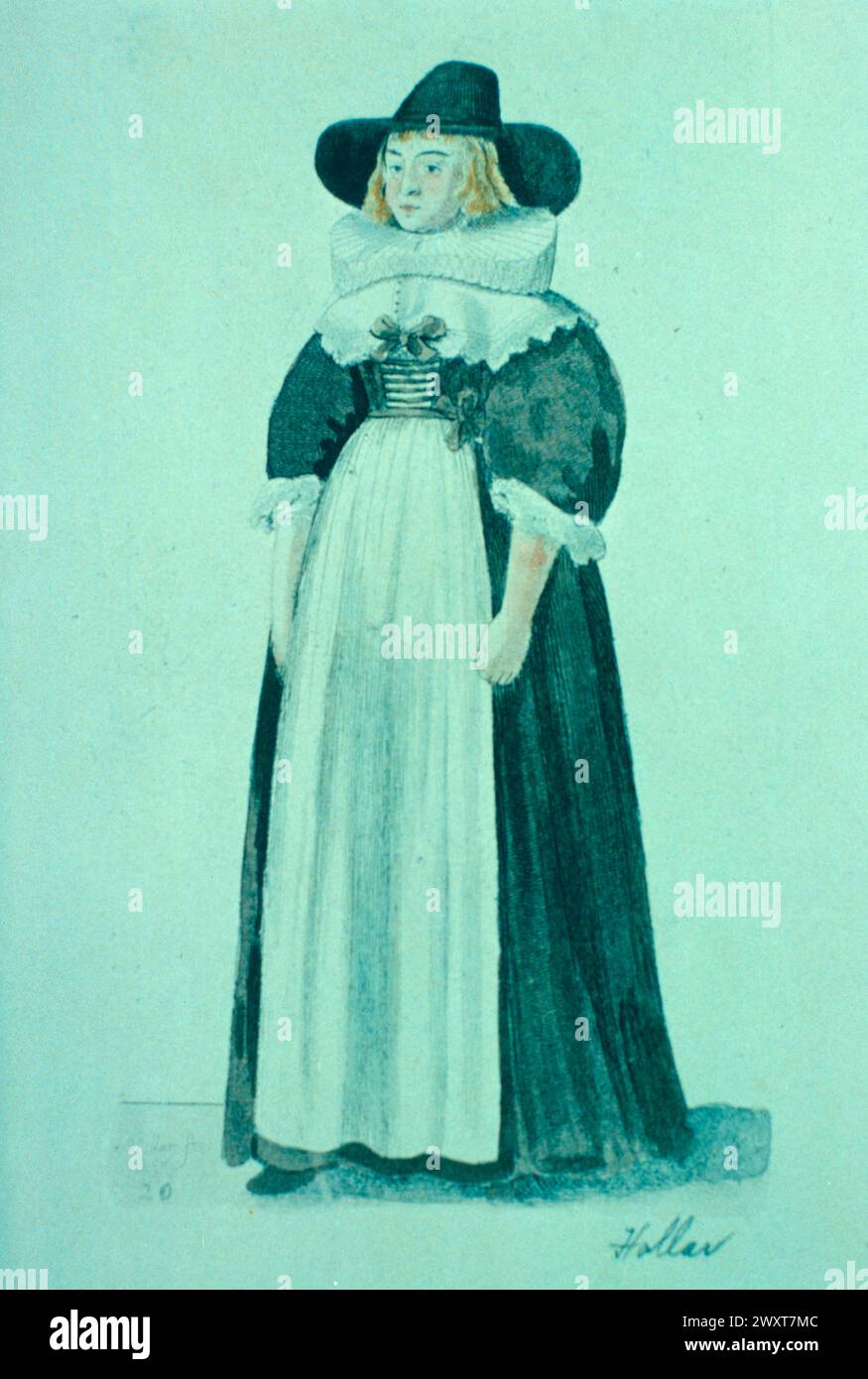 Puritan woman hi-res stock photography and images - Alamy