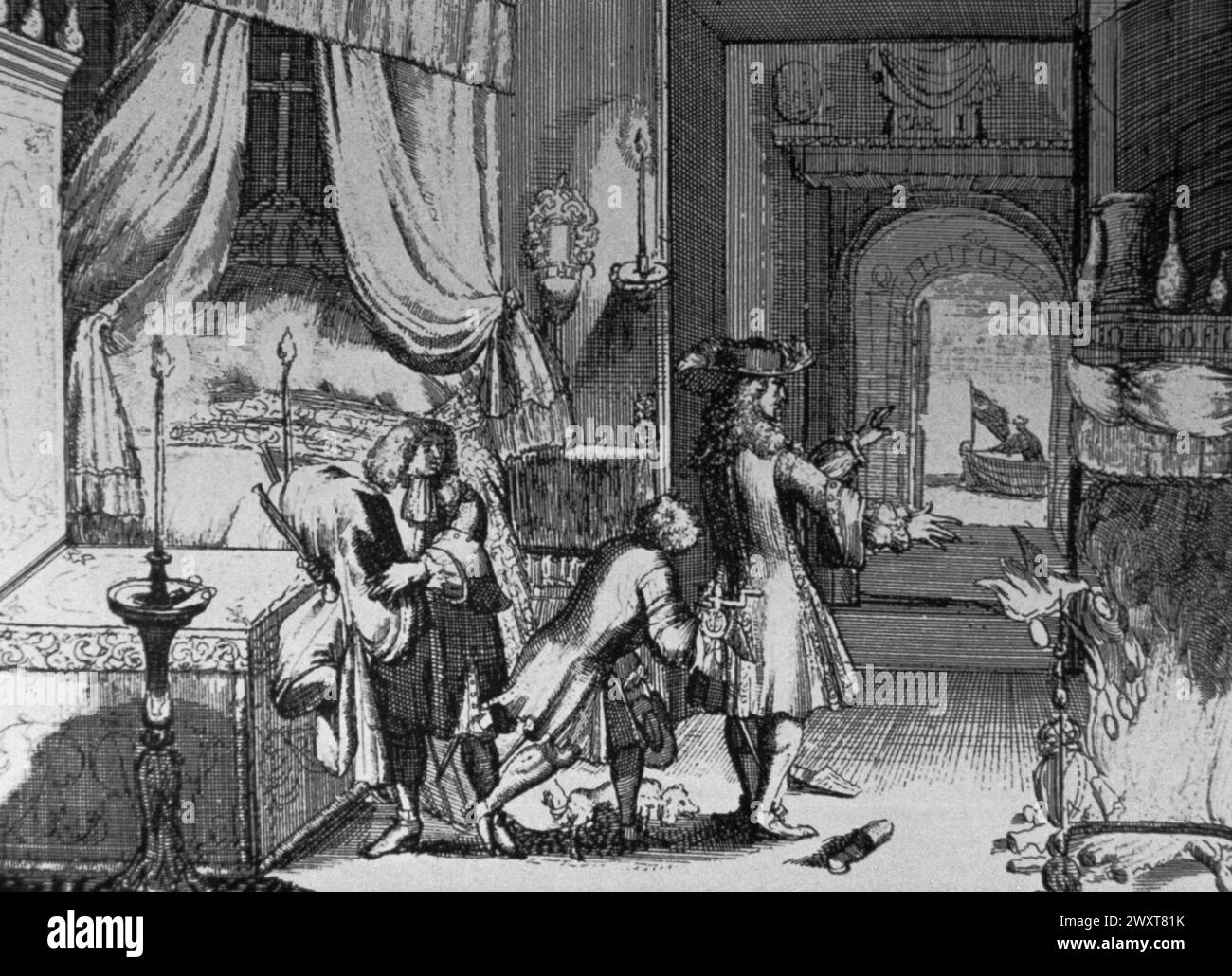 King james ii throws hi-res stock photography and images - Alamy