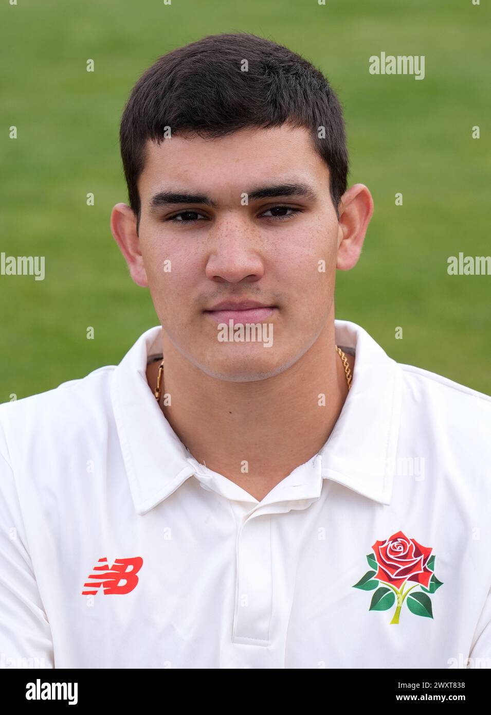 Lancashire's Harry Singh poses for a photograph, during a media day at ...