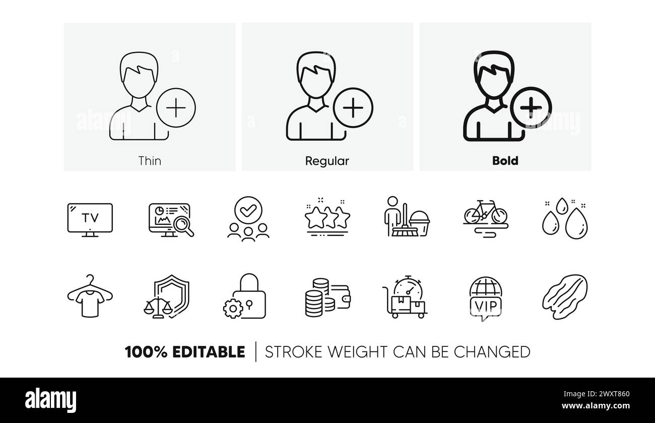 Fast delivery, Pecan nut and Approved group line icons. For web app, printing. Line icons ...