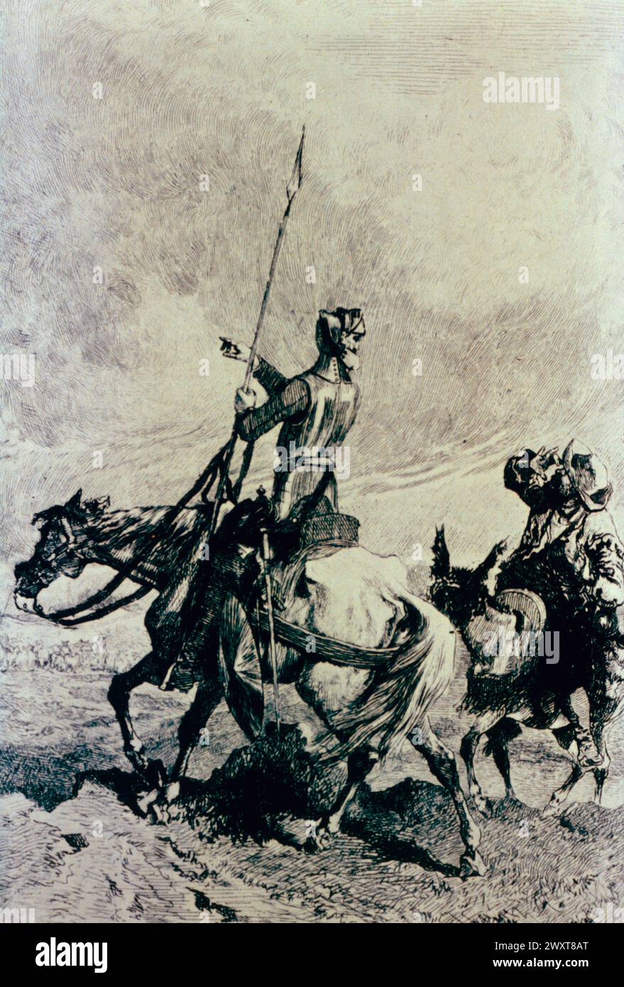 Sancho panza and don quixote hi-res stock photography and images - Alamy