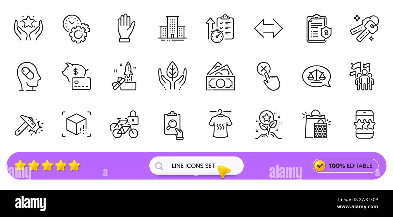 Star, Innovation and Dry t-shirt line icons for web app. Pictogram icon. Line icons. Vector ...