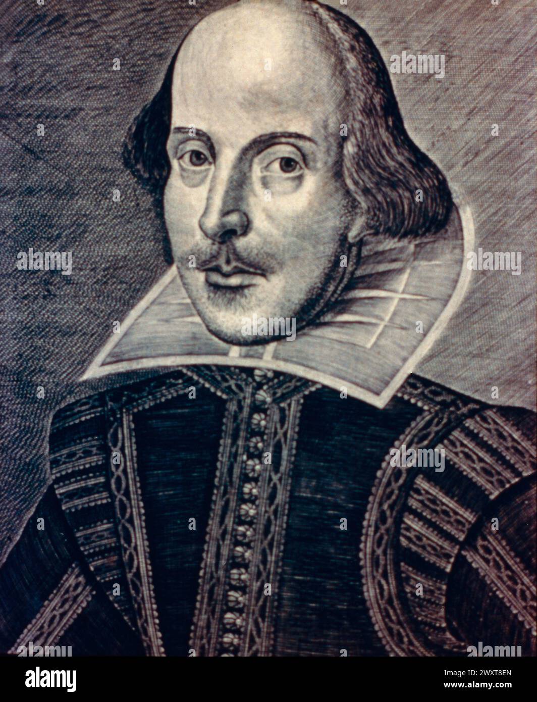 William shakespeare engraving hi-res stock photography and images - Alamy
