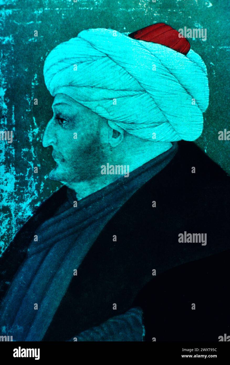 Portrait of Mohammed II, Sultan of the Turks, painting Stock Photo - Alamy