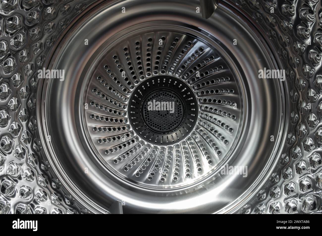 inside of a Tumble Dryer Stock Photo - Alamy