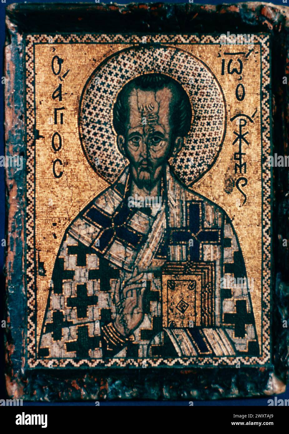 John of chrysostom mosaic hi-res stock photography and images - Alamy