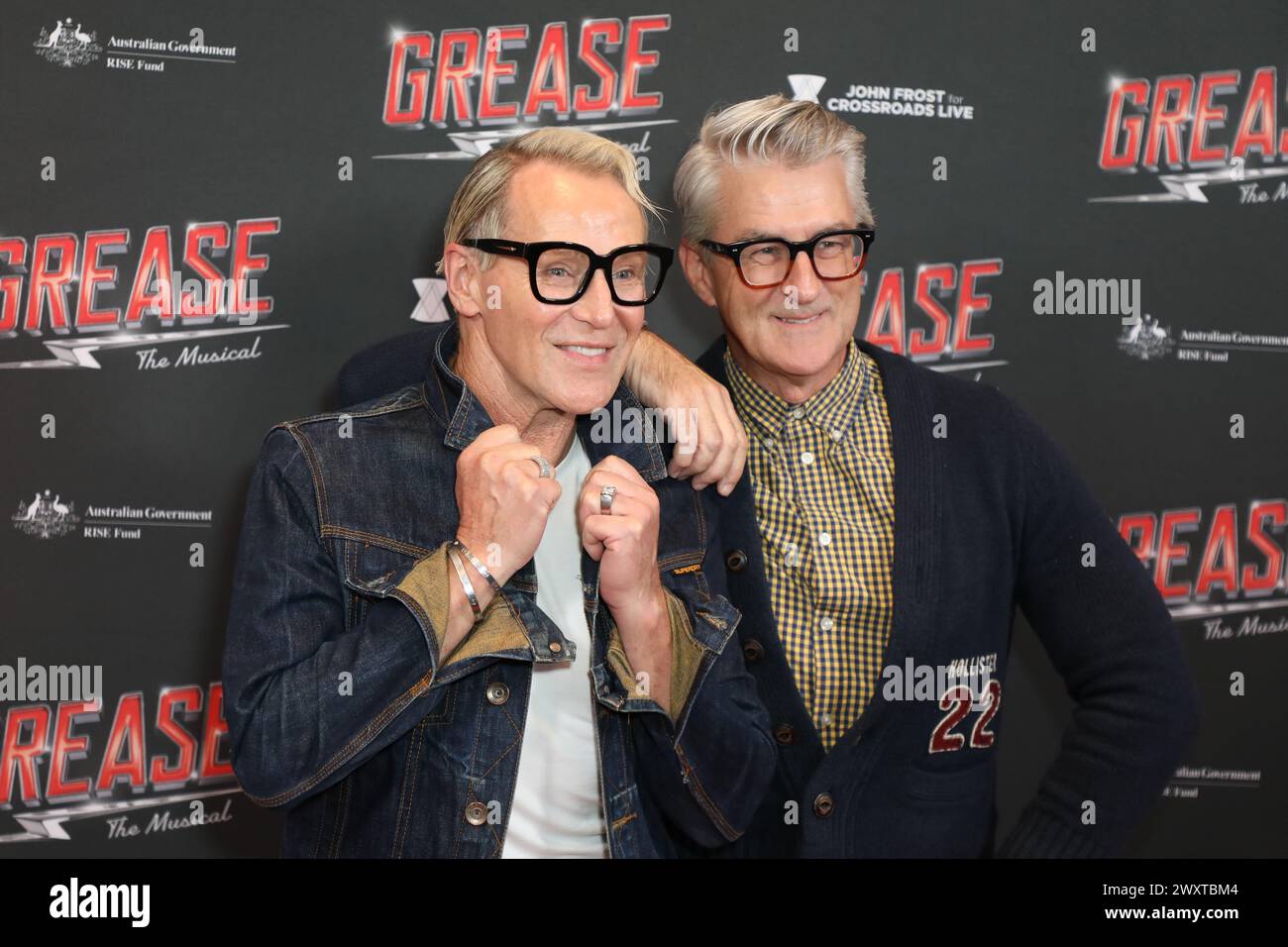 Sydney, Australia. Saturday, 2nd April 2024. Mitch Edwards and Mark ...