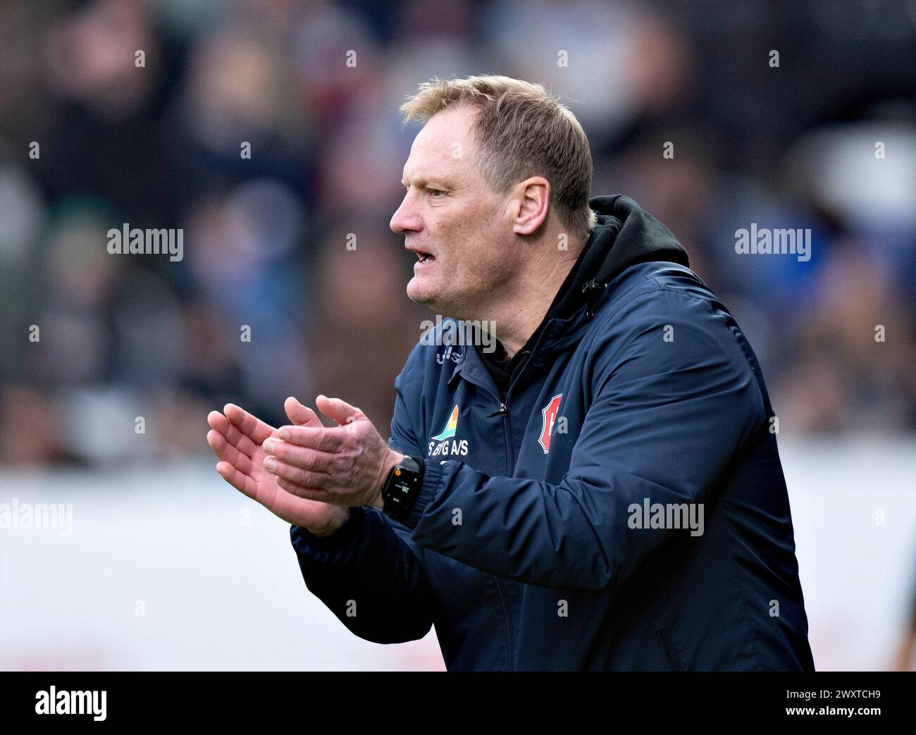 Superliga match between Viborg FF and Hvidovre IF at Energi Viborg ...