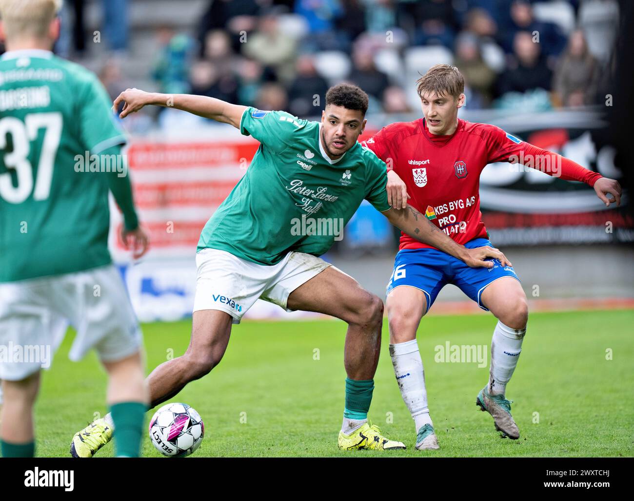 Superliga match between Viborg FF and Hvidovre IF at Energi Viborg ...