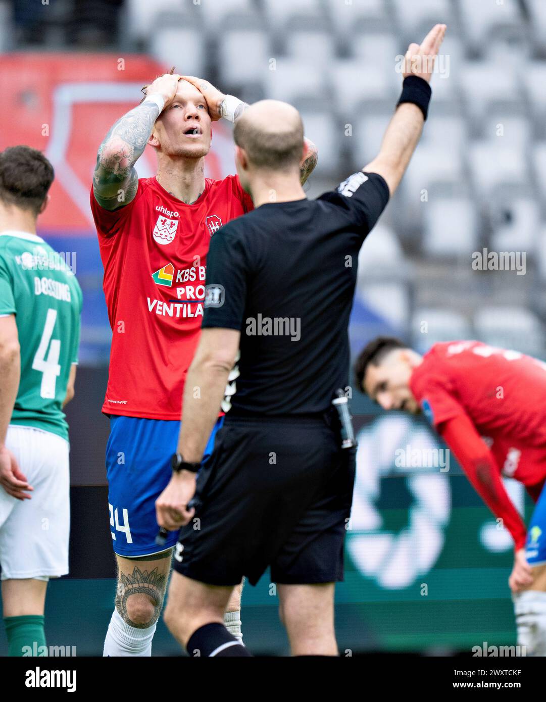 Superliga match between Viborg FF and Hvidovre IF at Energi Viborg ...