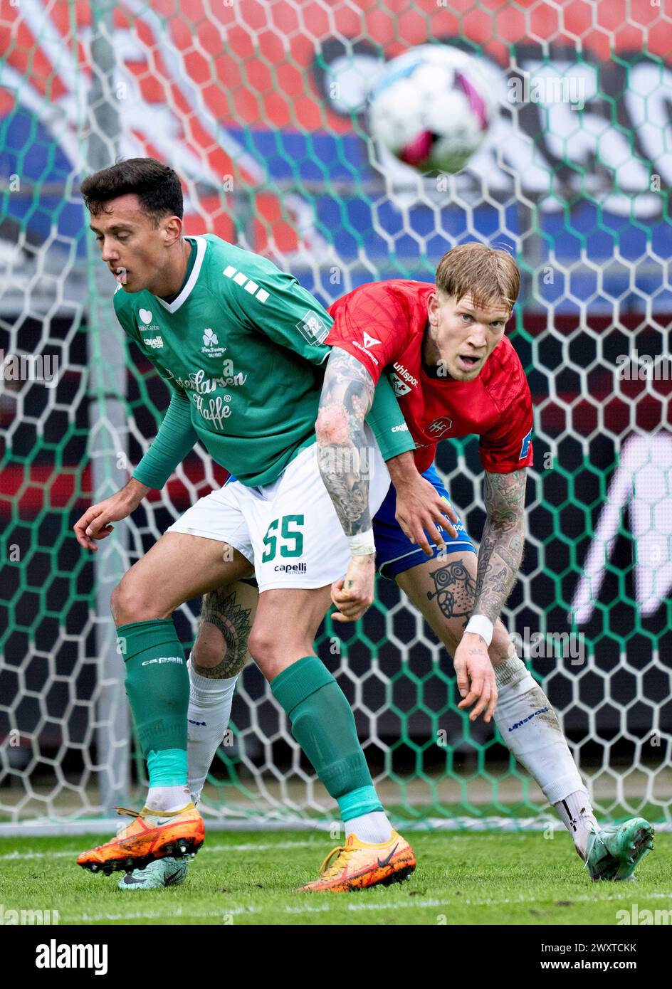 Superliga match between Viborg FF and Hvidovre IF at Energi Viborg ...