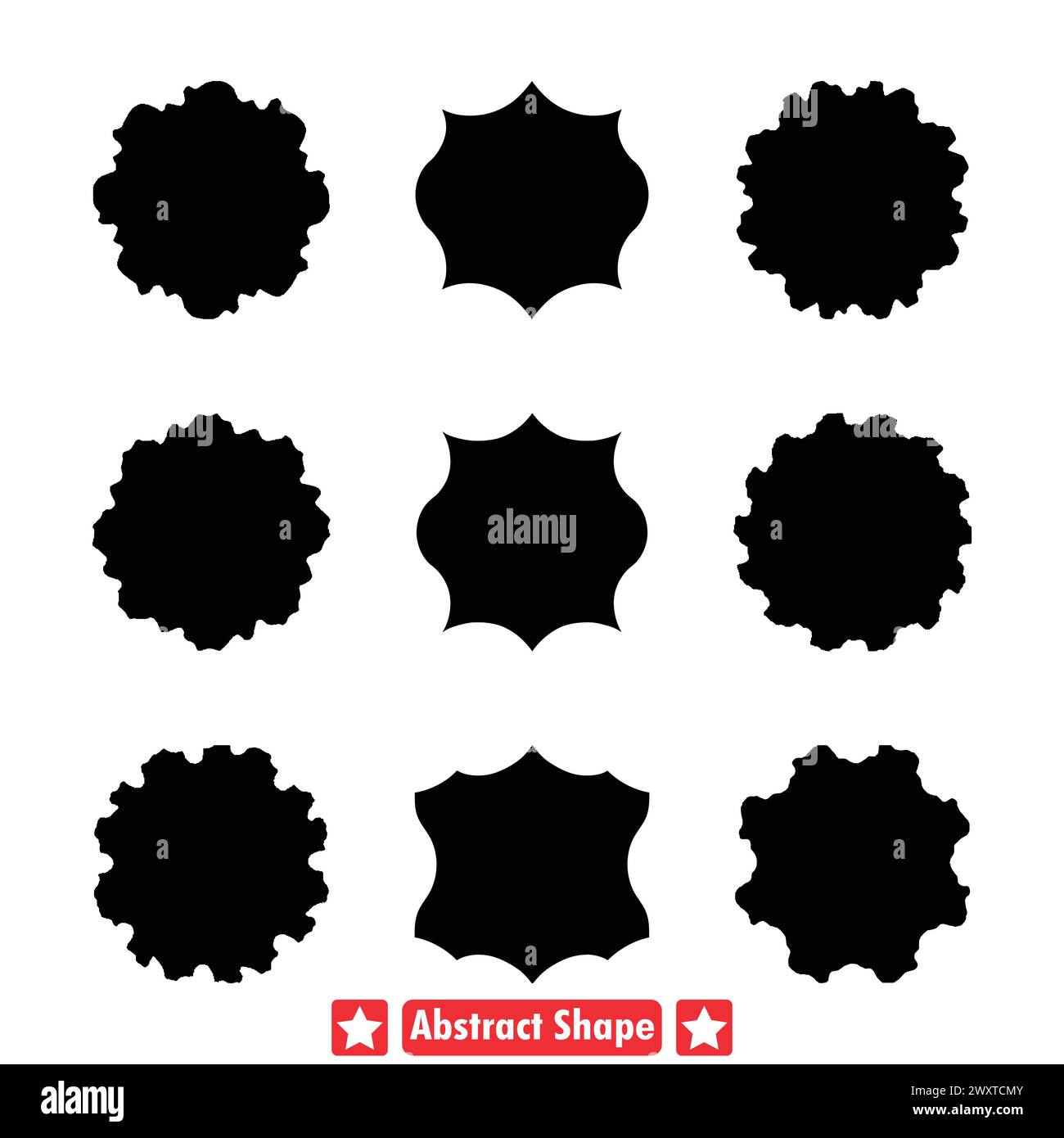 Elegant abstract vectors for creative projects. Sleek and stylish Stock ...
