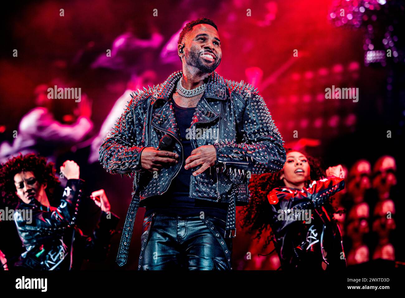 Italy 27 March 2024 Jason Derulo - Nu King World Tour - live at Forum ...