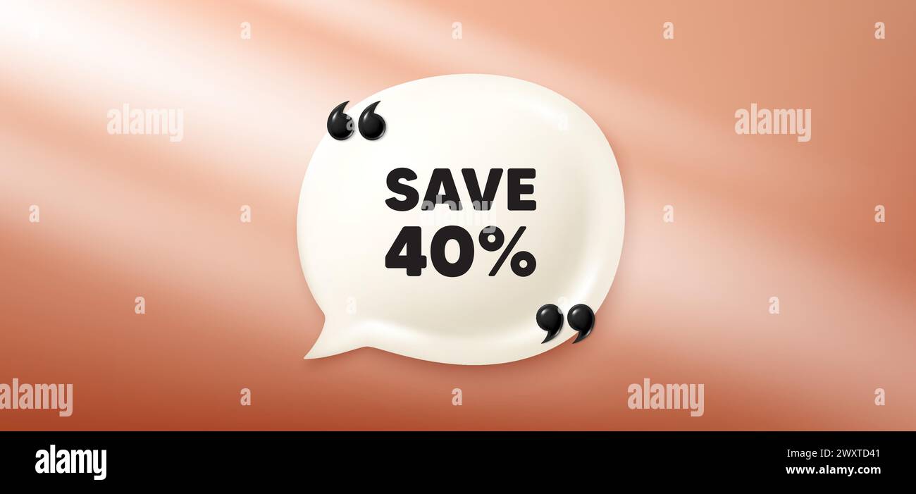 Save 40 percent 3d Stock Vector Images - Alamy