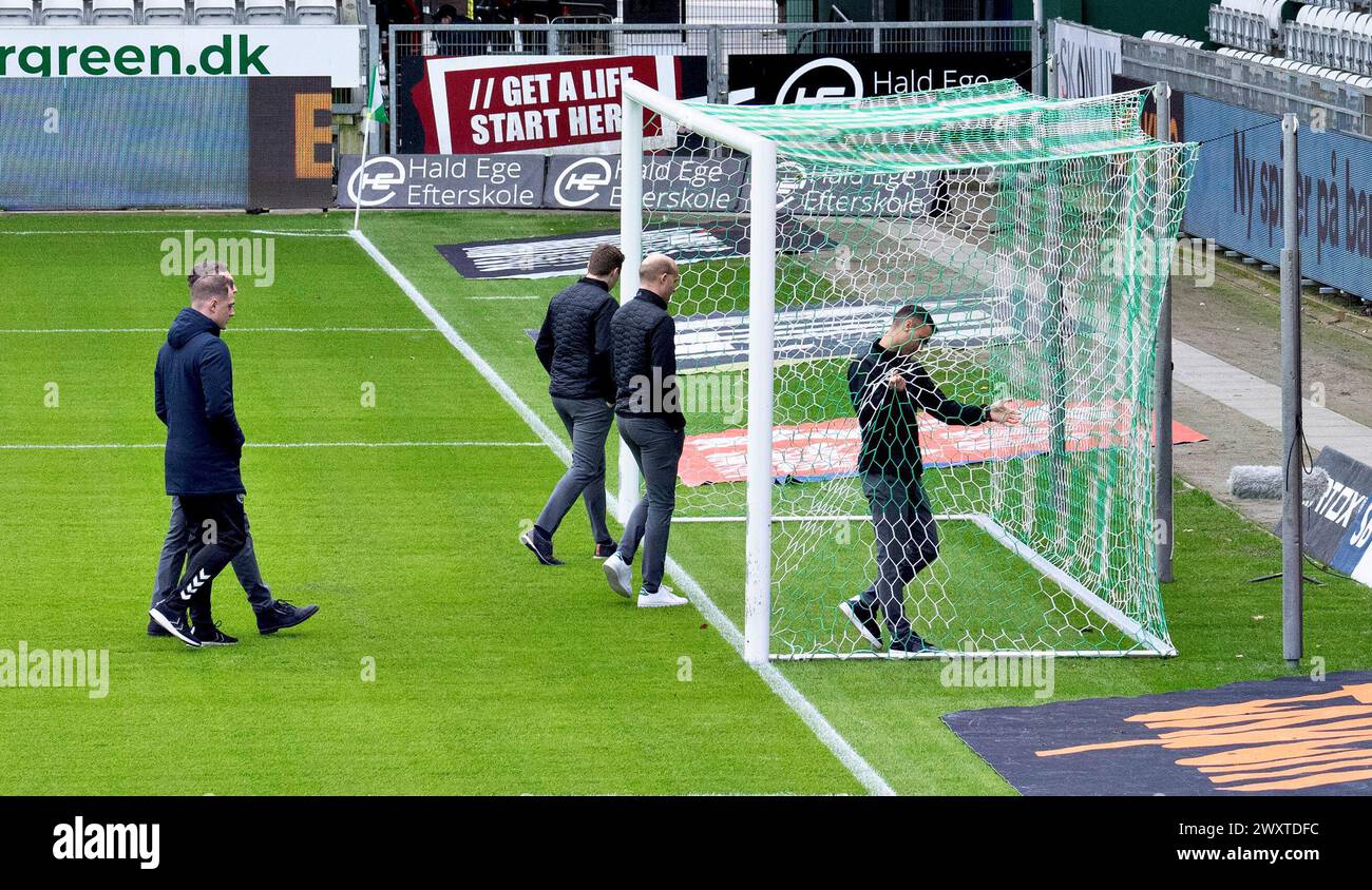 Superliga match between Viborg FF and Hvidovre IF at Energi Viborg ...