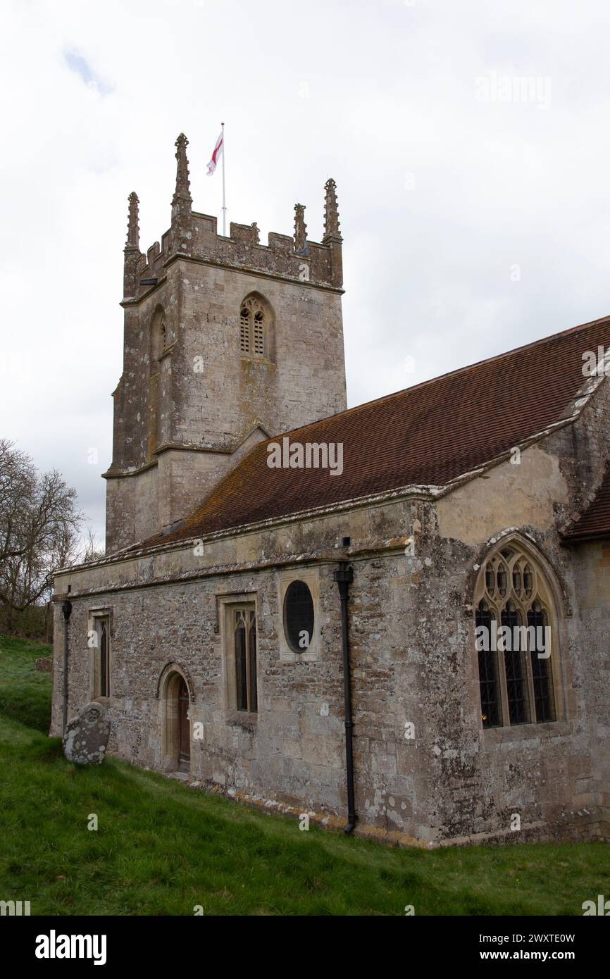 Imber church salisbury plain hi-res stock photography and images - Alamy