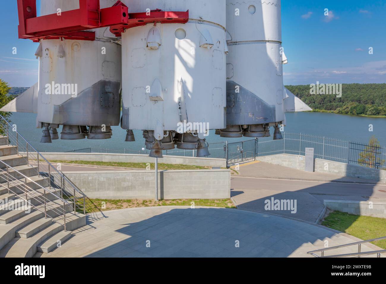 Vostok space rocket, 1961, Tsiolkovsky State Museum of the History of ...
