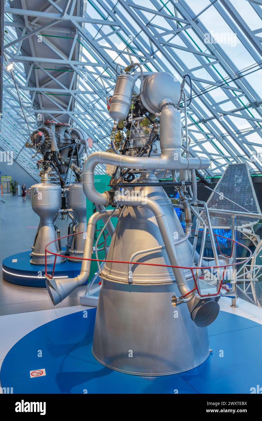Engine of space rocket, Tsiolkovsky State Museum of the History of ...