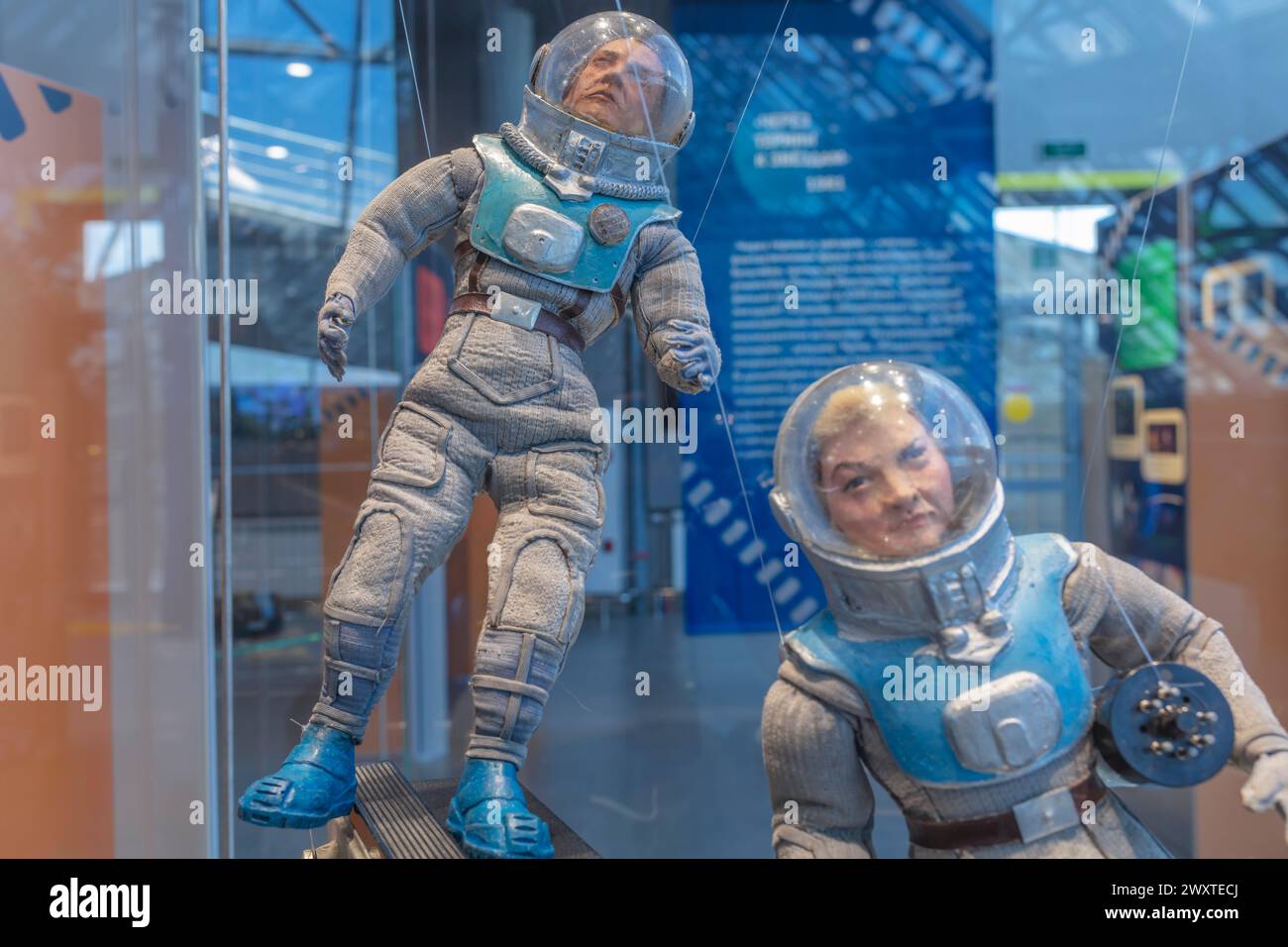 Dolls of cosmonauts for animated film, 1961, Tsiolkovsky State Museum ...