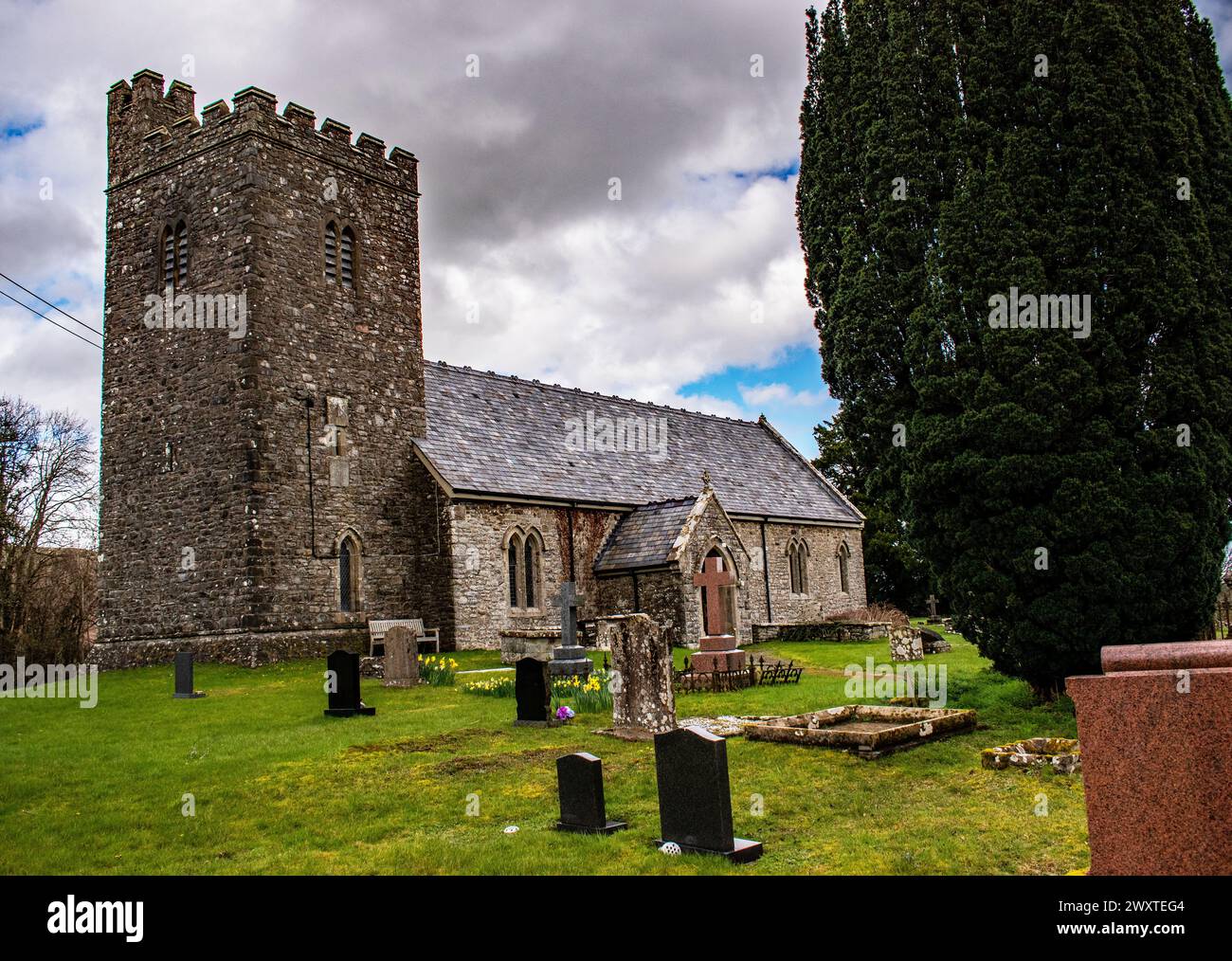 Welsh church prayer hi-res stock photography and images - Alamy