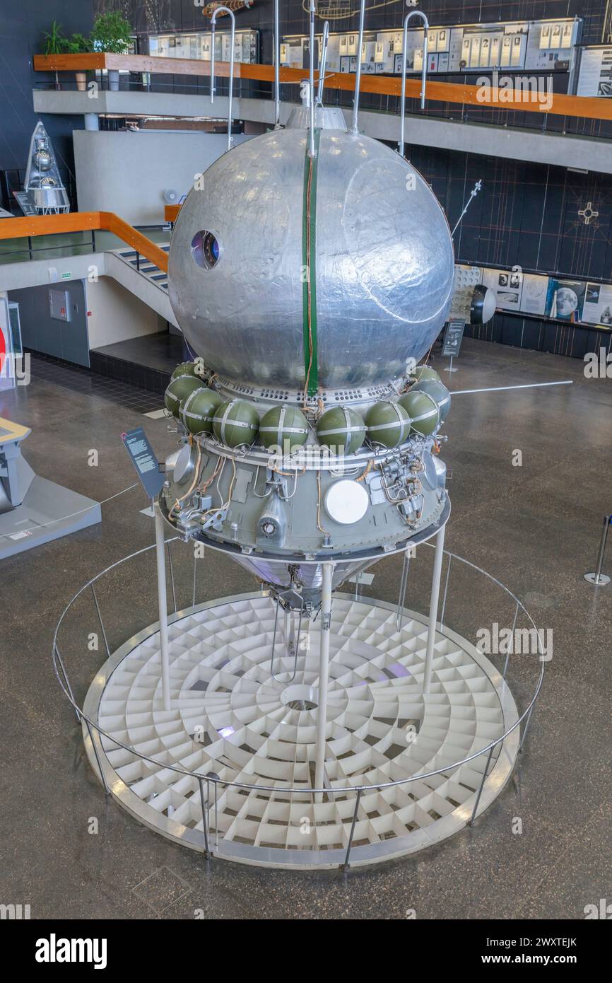 Soviet space satellite, Tsiolkovsky State Museum of the History of ...