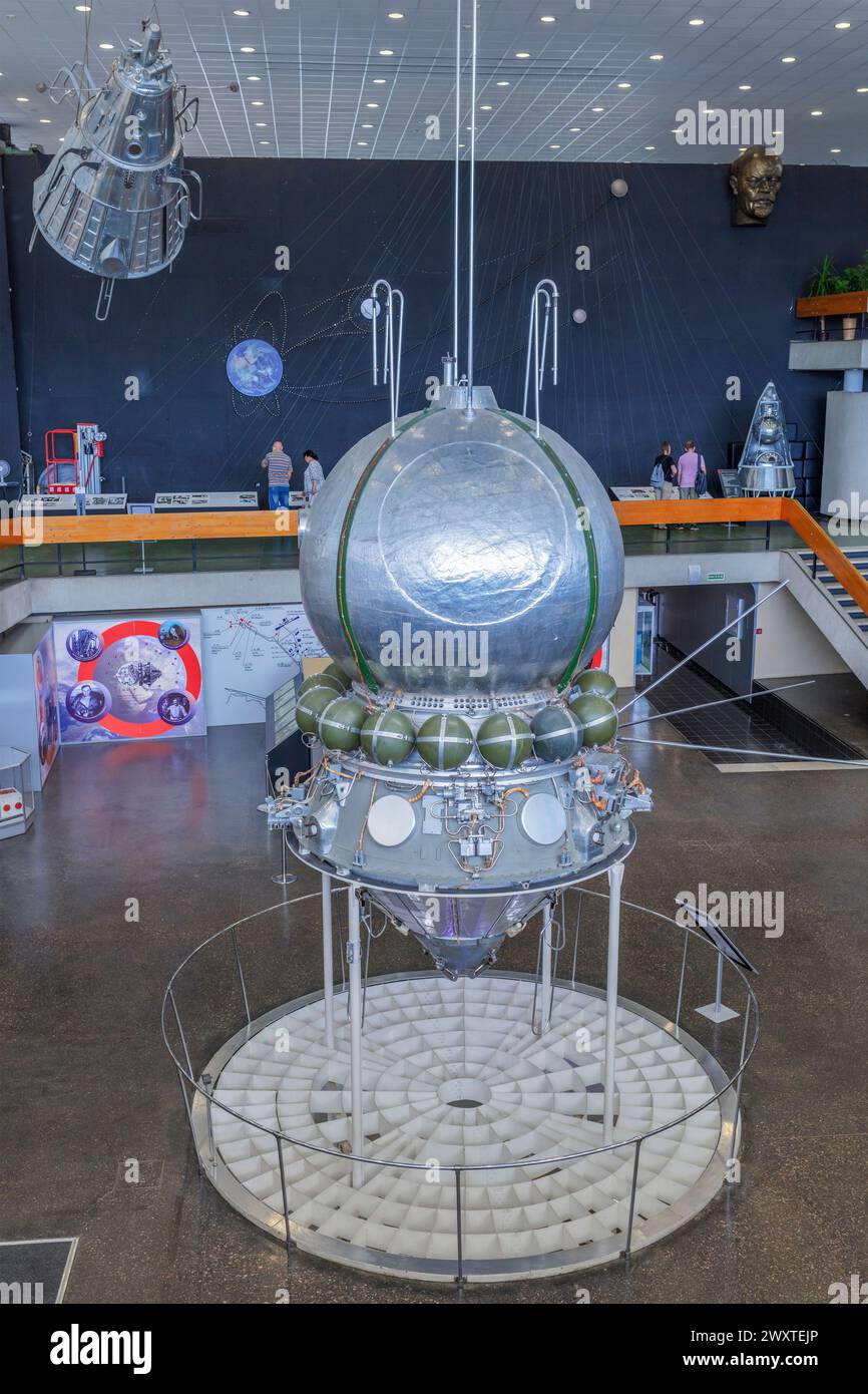 Soviet space satellite, Tsiolkovsky State Museum of the History of ...