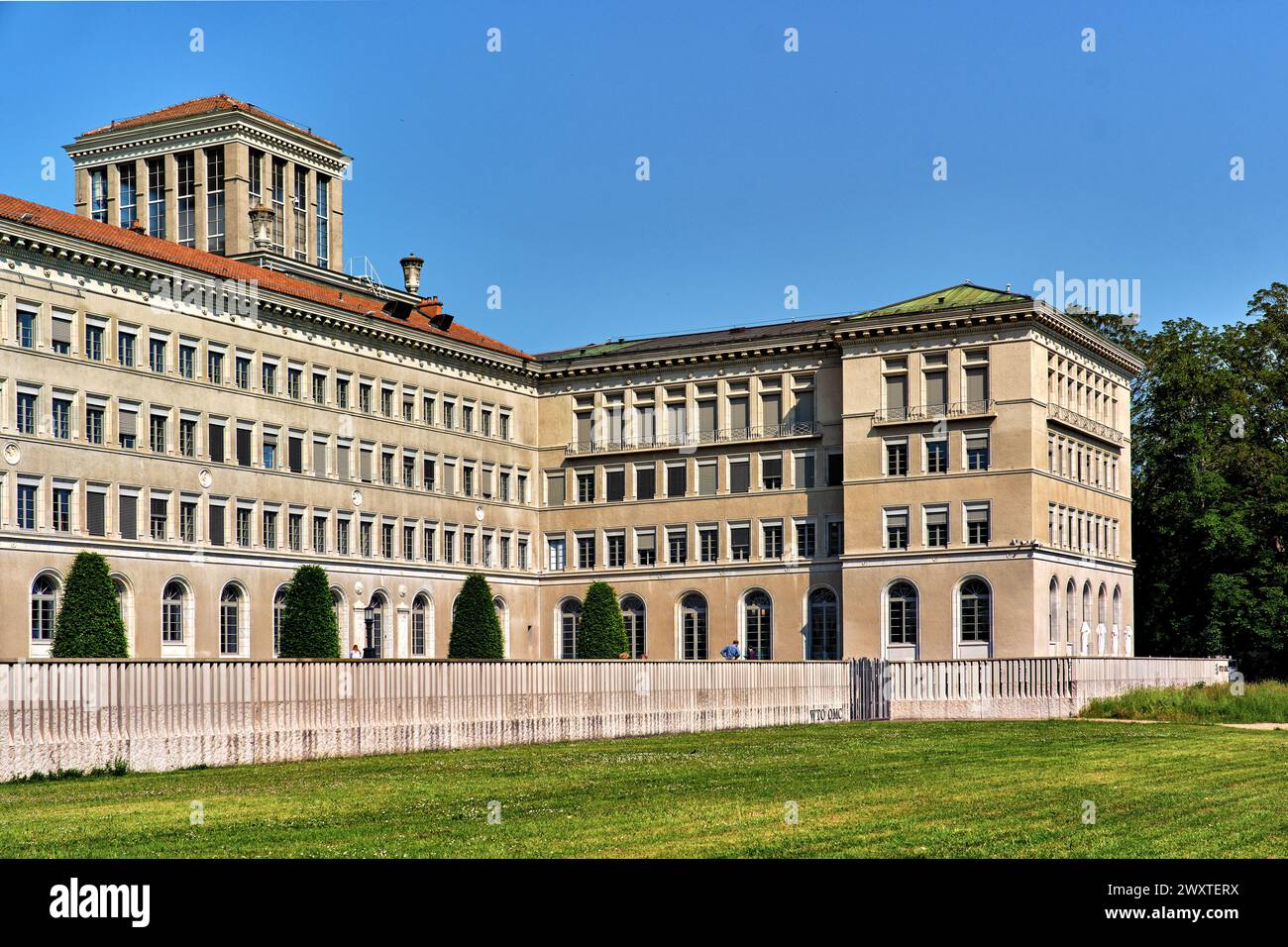 Geneva, Switzerland - may 25, 2023: sign and logo of the Center William ...