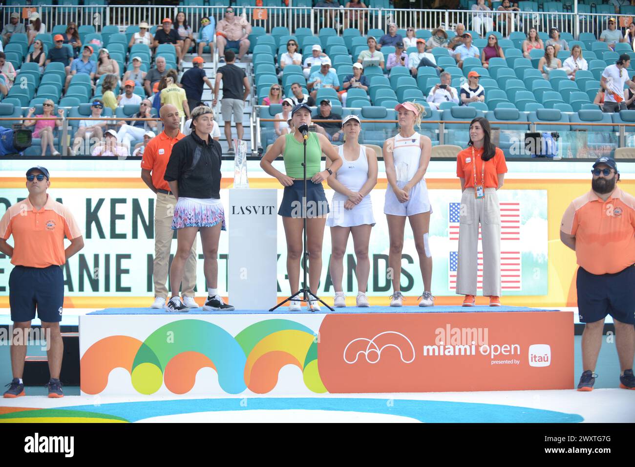 MIAMI GARDENS, FLORIDA - MARCH 31:Tournament director James Blake ...