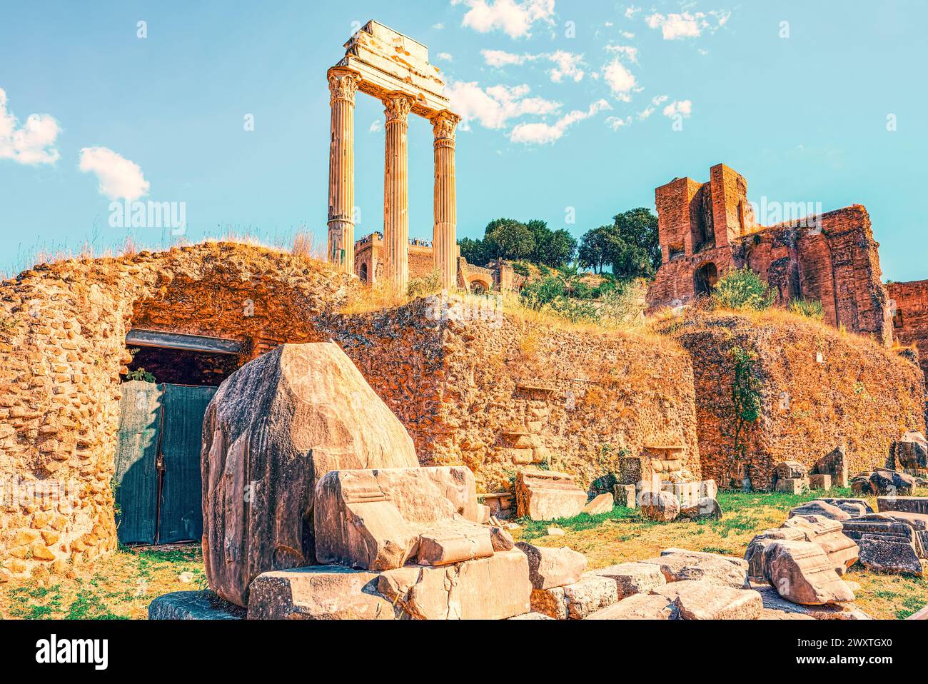 Roman Forum. Ancient, beautiful, incredible Rome, where every place is ...