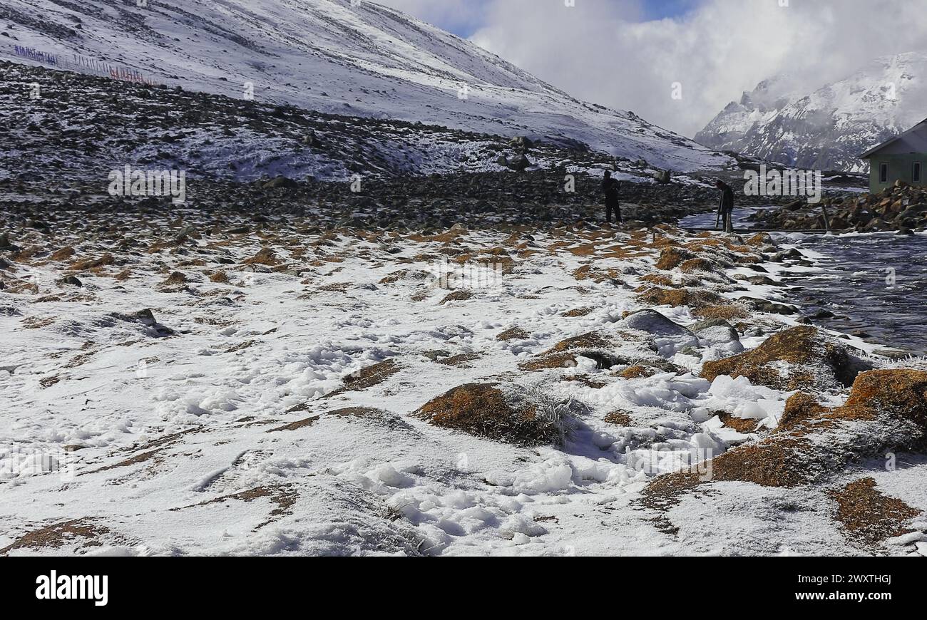 snowy zero point, beautiful alpine valley is popular tourist place in ...