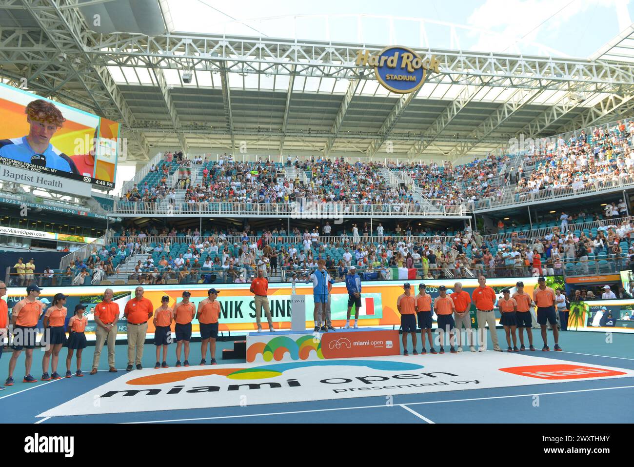 MIAMI GARDENS, FLORIDA - MARCH 31: Tournament director James Blake ...