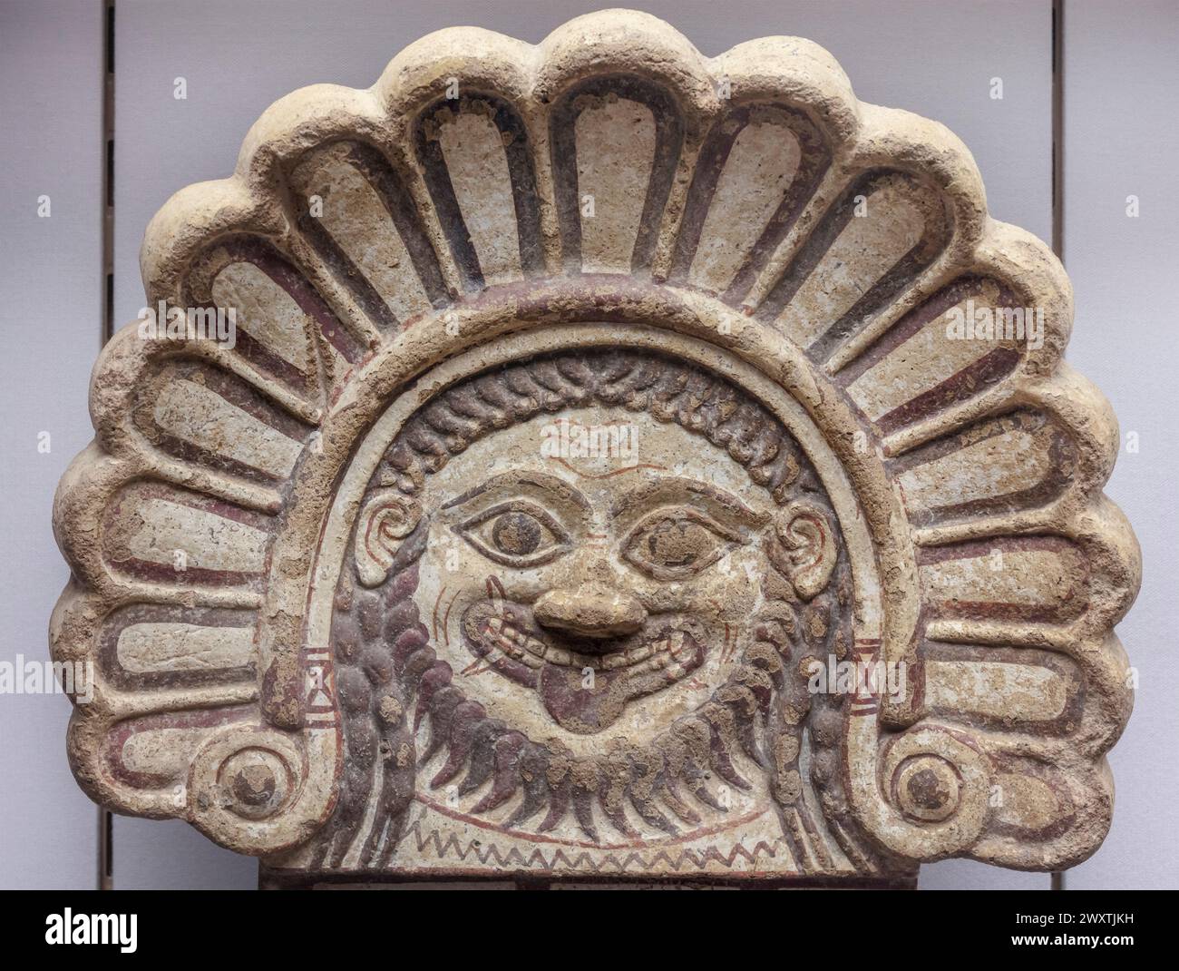 Antefix with Gorgoneion, South Italy, 6th century BC, Pushkin State ...