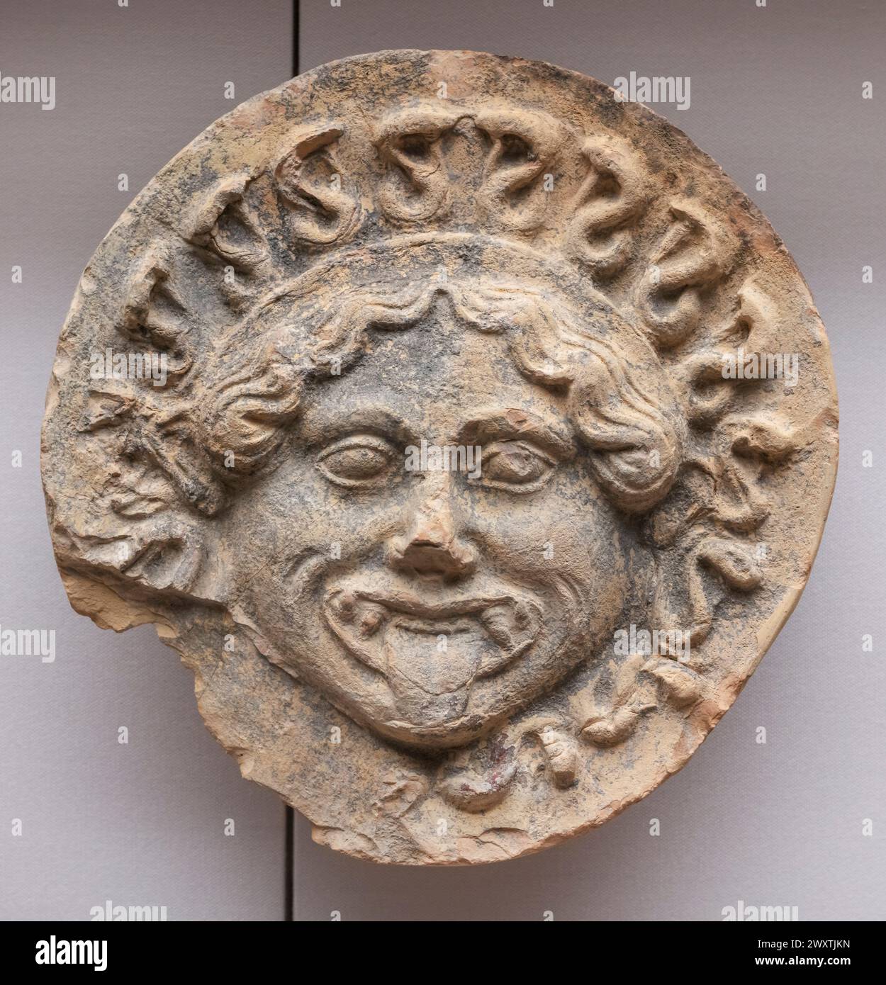 Antefix with Gorgoneion, South Italy, 6th century BC, Pushkin State ...