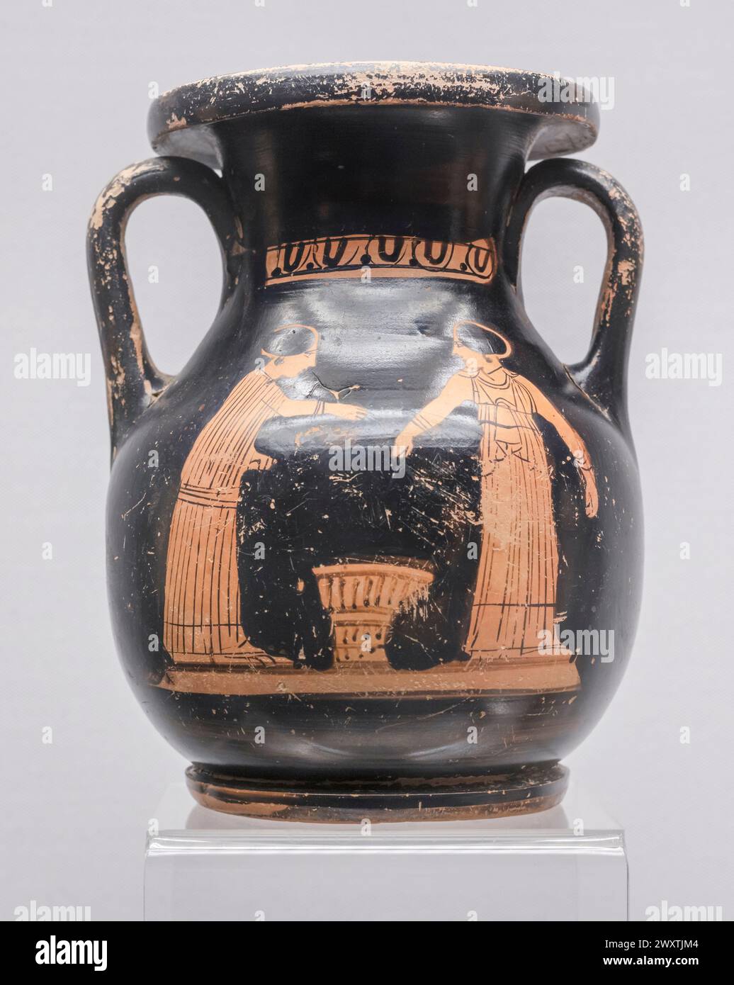 Pelike with women at a Kalathos, 5th century BC, Pushkin State Museum ...