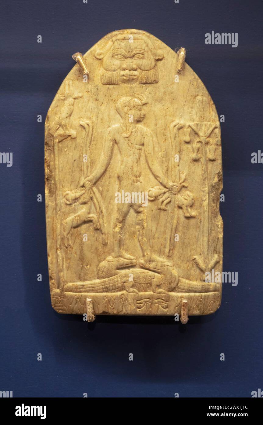 Magical healing stele, Egypt, 4th century BC, Pushkin State Museum of ...