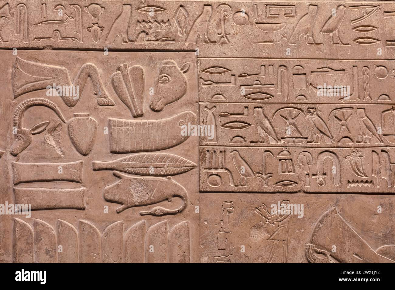 Relief from tomb, Egypt, 21st century BC, Pushkin State Museum of Fine ...