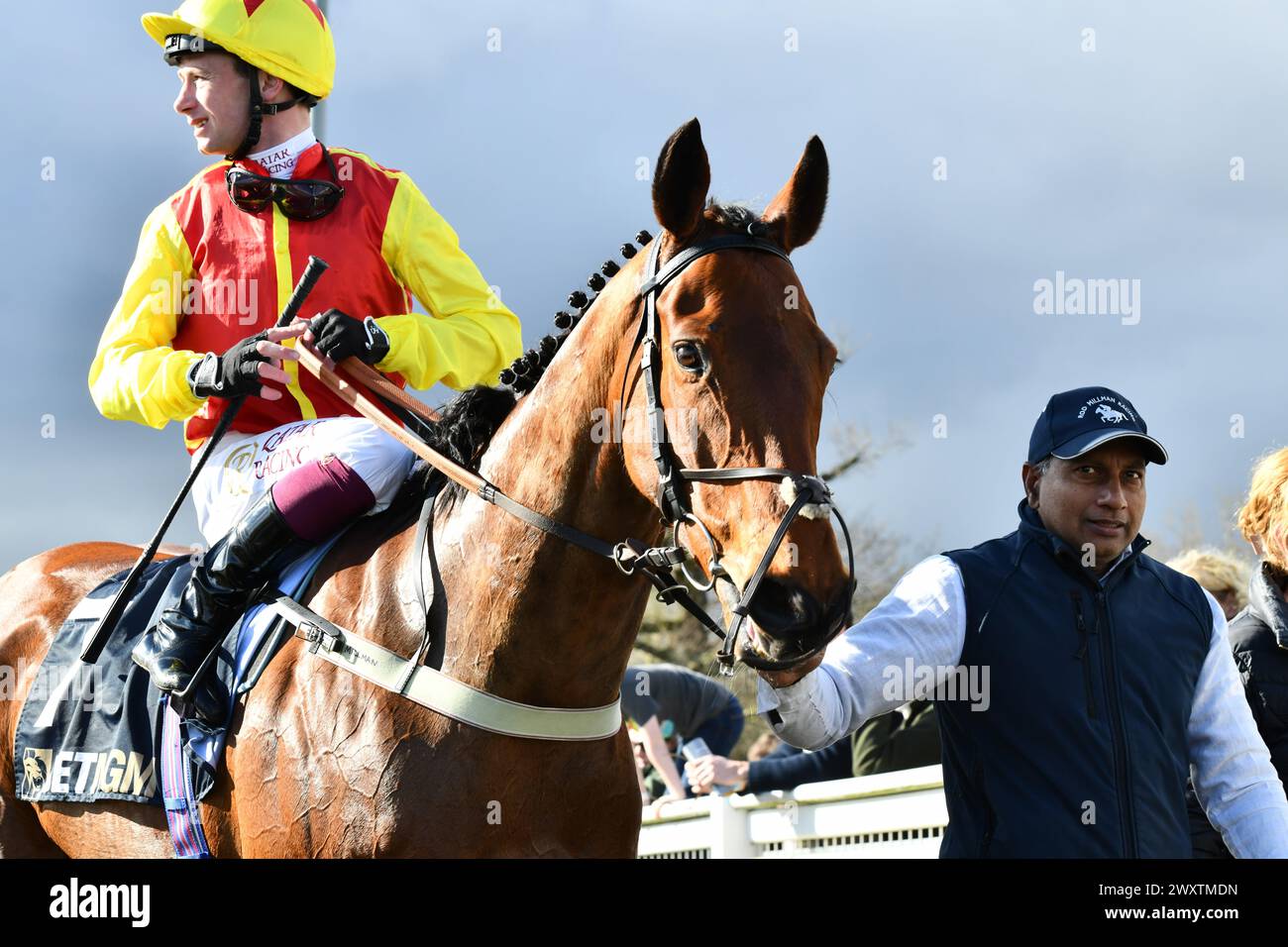 Racehorse JUST A SPARK and jockey OISIN MURPHY - XI All-Weather ...