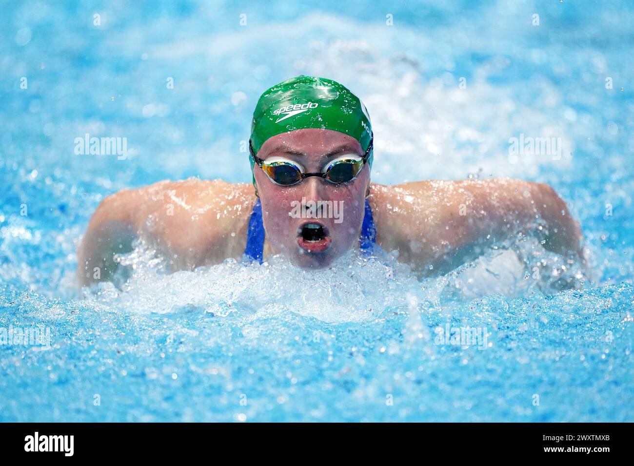 Rachel Hornby in action during the Women's 200m Butterfly on day one of ...