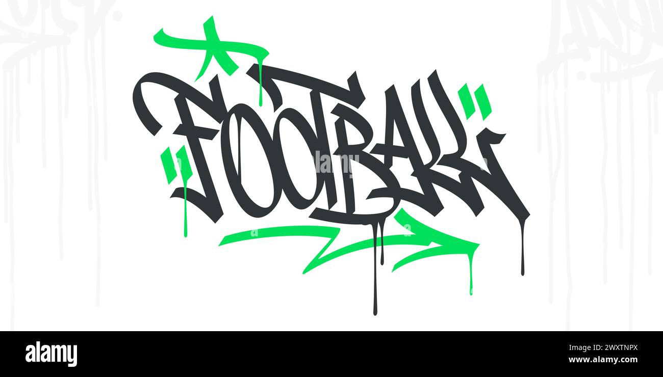 Cool Abstract Hip Hop Hand Written Urban Street Art Graffiti Style Word ...