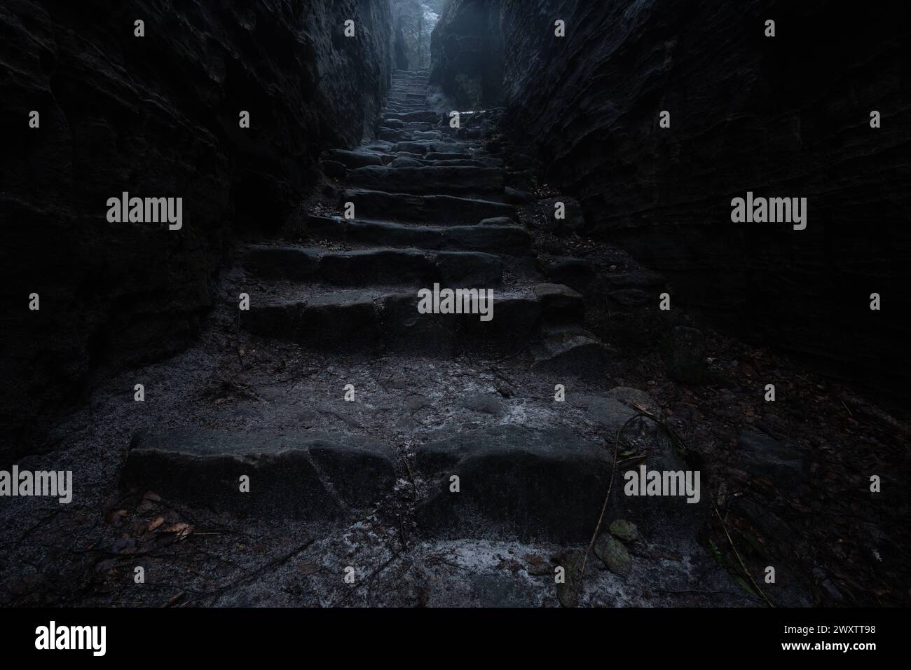 Scary stairs hi-res stock photography and images - Alamy