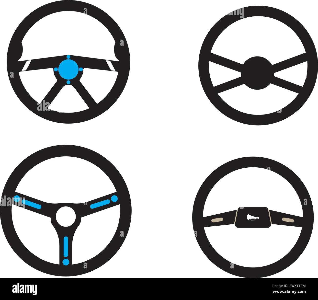 Steering icon logo, vector design illustration Stock Vector Image & Art ...