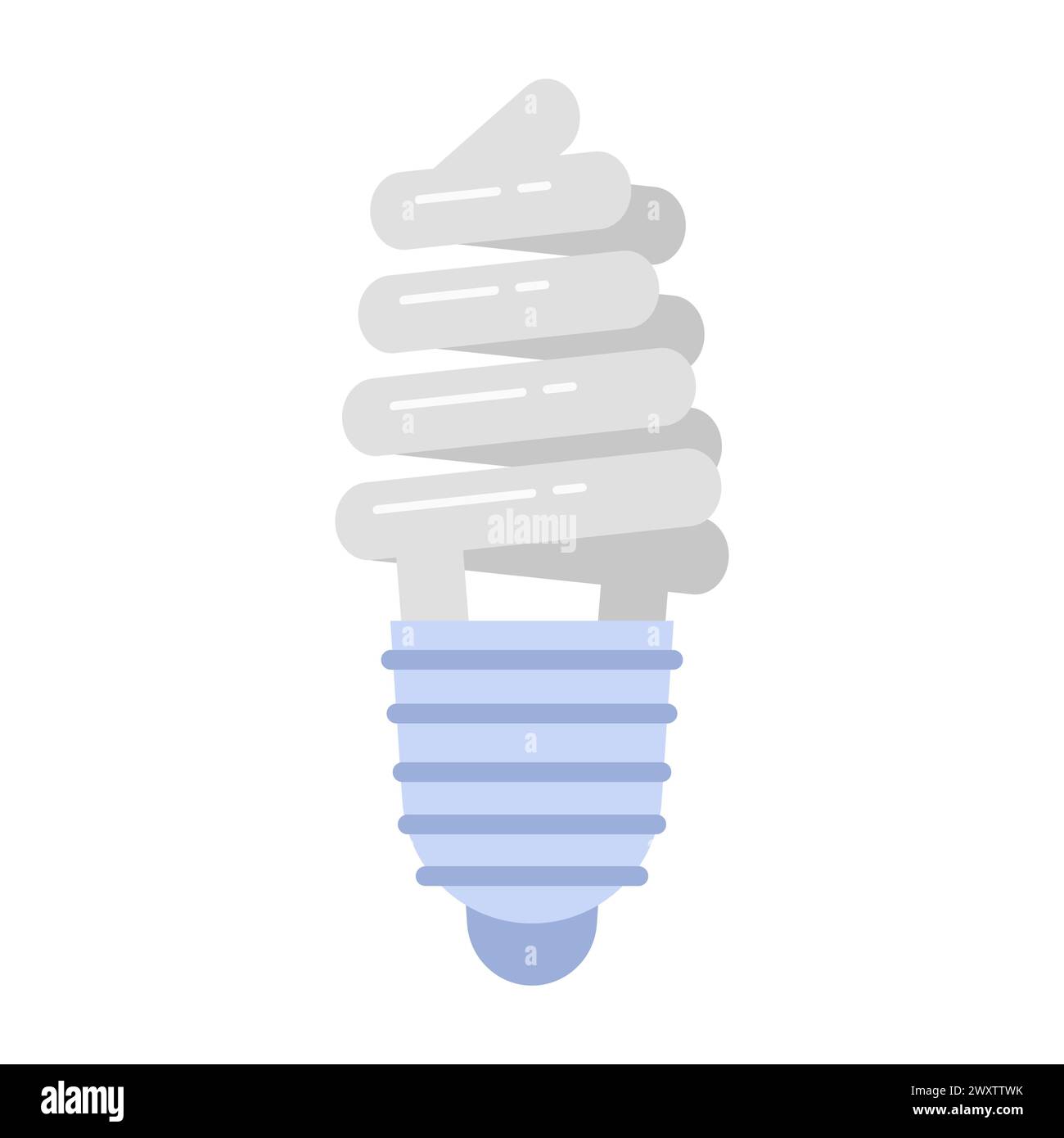 Electricity spiral light bulb. Electrician tools, electrician supplies ...
