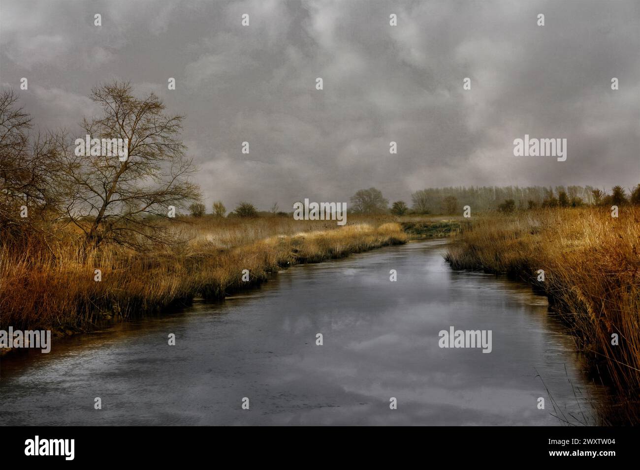 The River Stour at Sandwich Kent UK Stock Photo - Alamy