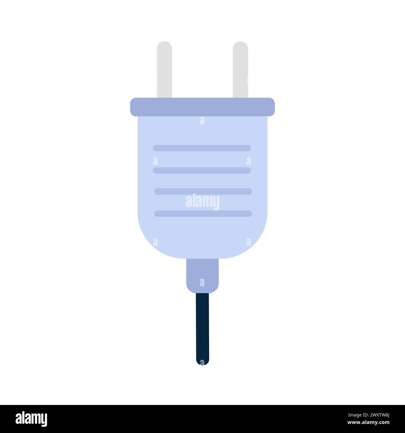 Electricity plug device. Electrician tools, electrician supplies flat ...