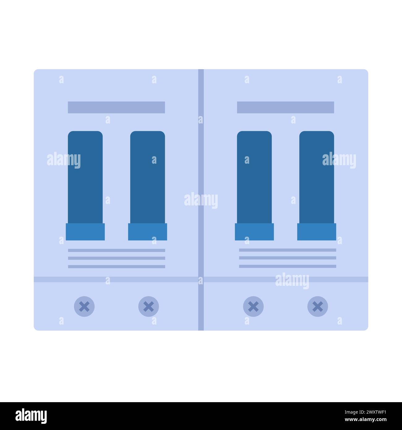 Electricity circuit off Stock Vector Images - Alamy