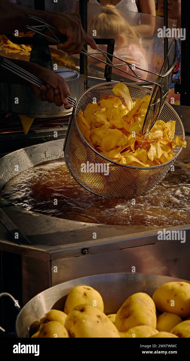 Selling chips hi-res stock photography and images - Alamy