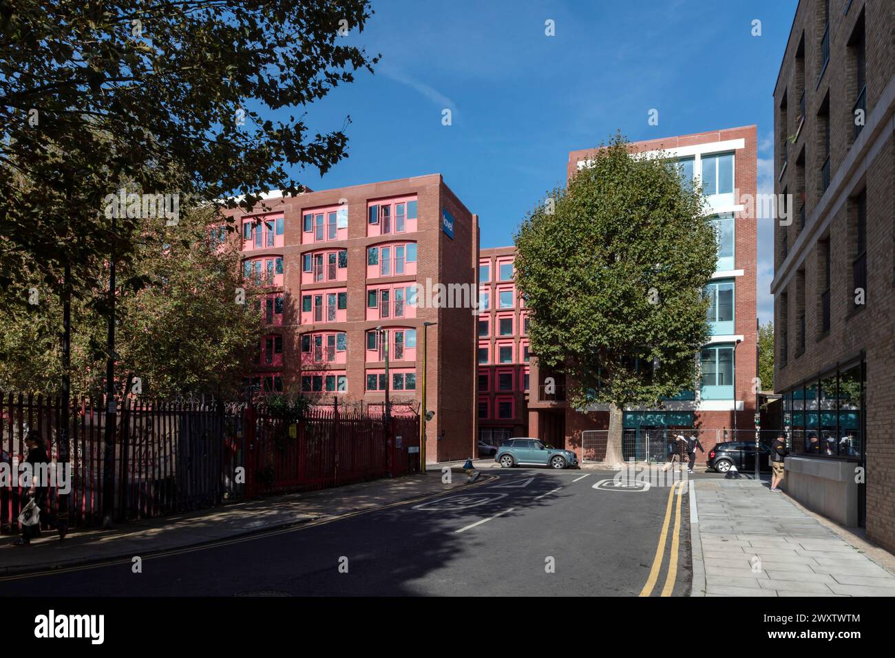 Distance view of the development. Wick Park, London, United Kingdom ...