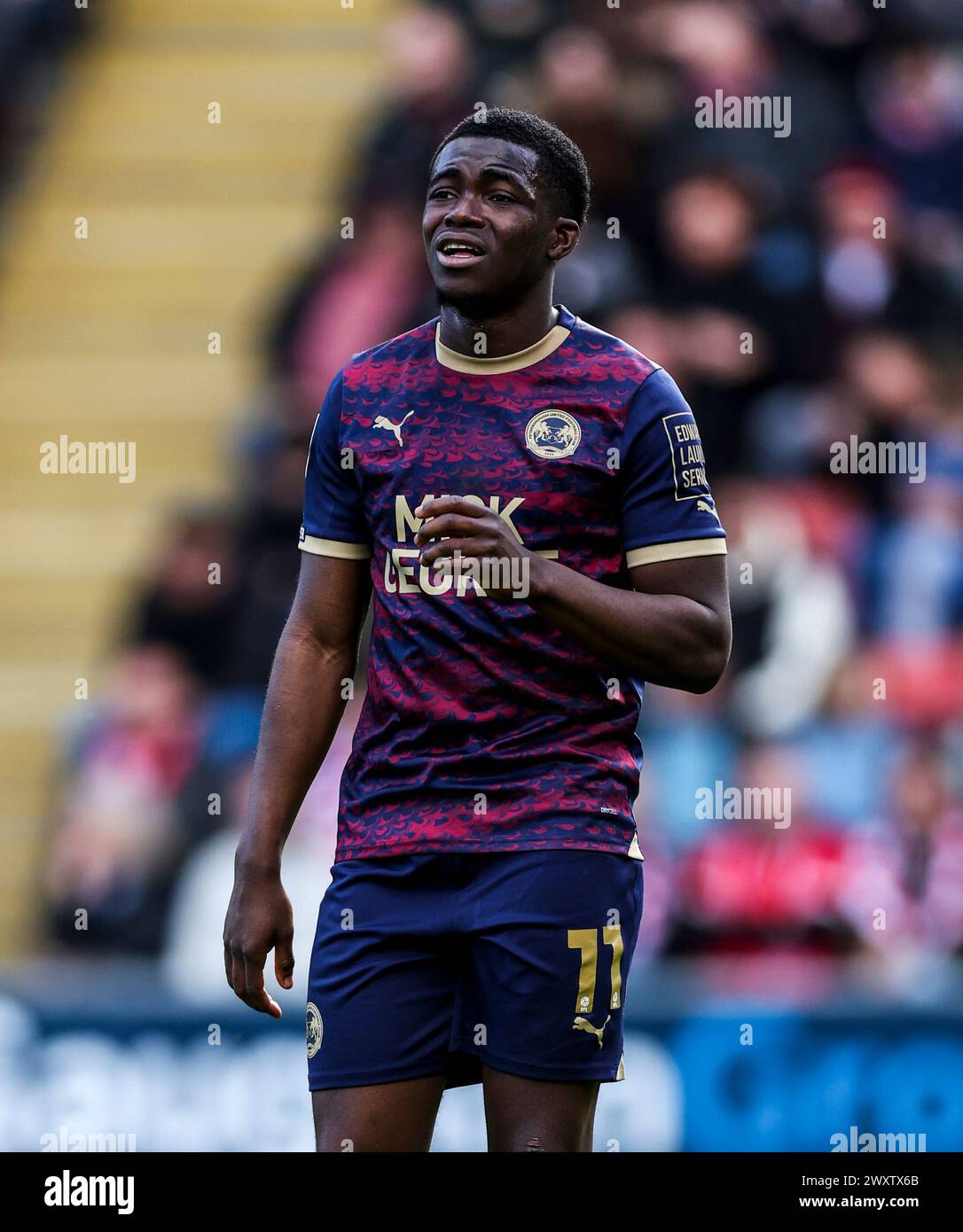 Peterborough United's Kwame Poku during the Sky Bet League One match at ...